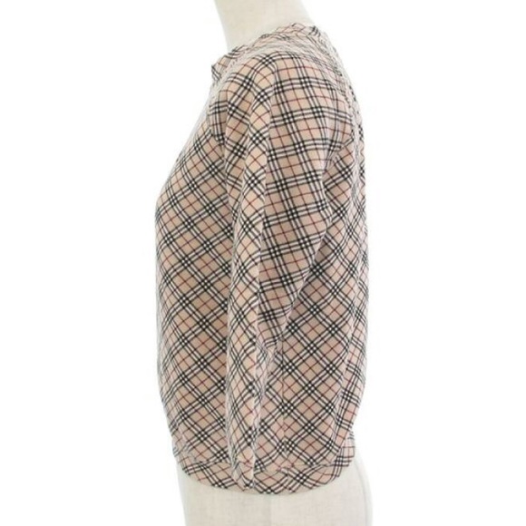 Burberry | Tops | Auth Burberry Brit Checkers Plaid Vintage Top | Poshmark
